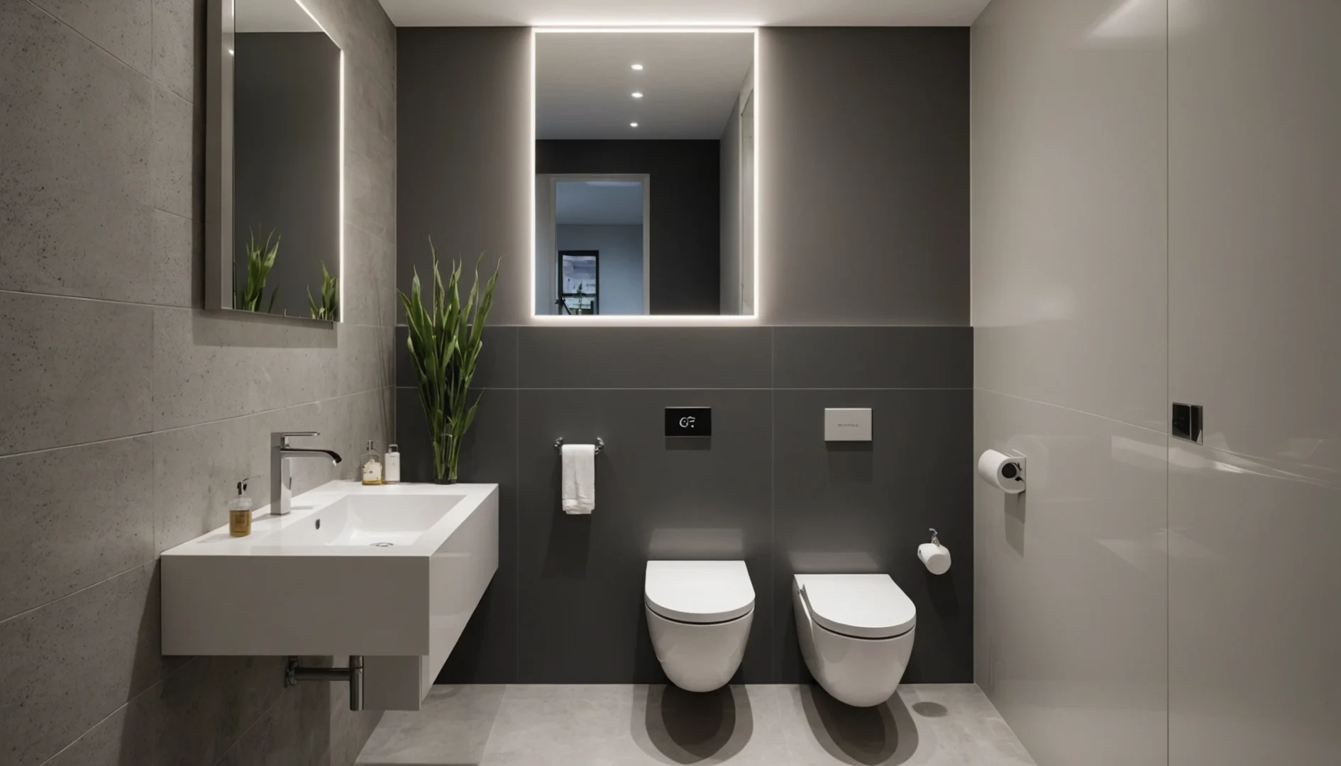 Optimisez votre mini WC invité de 1 m² avec style et efficacité